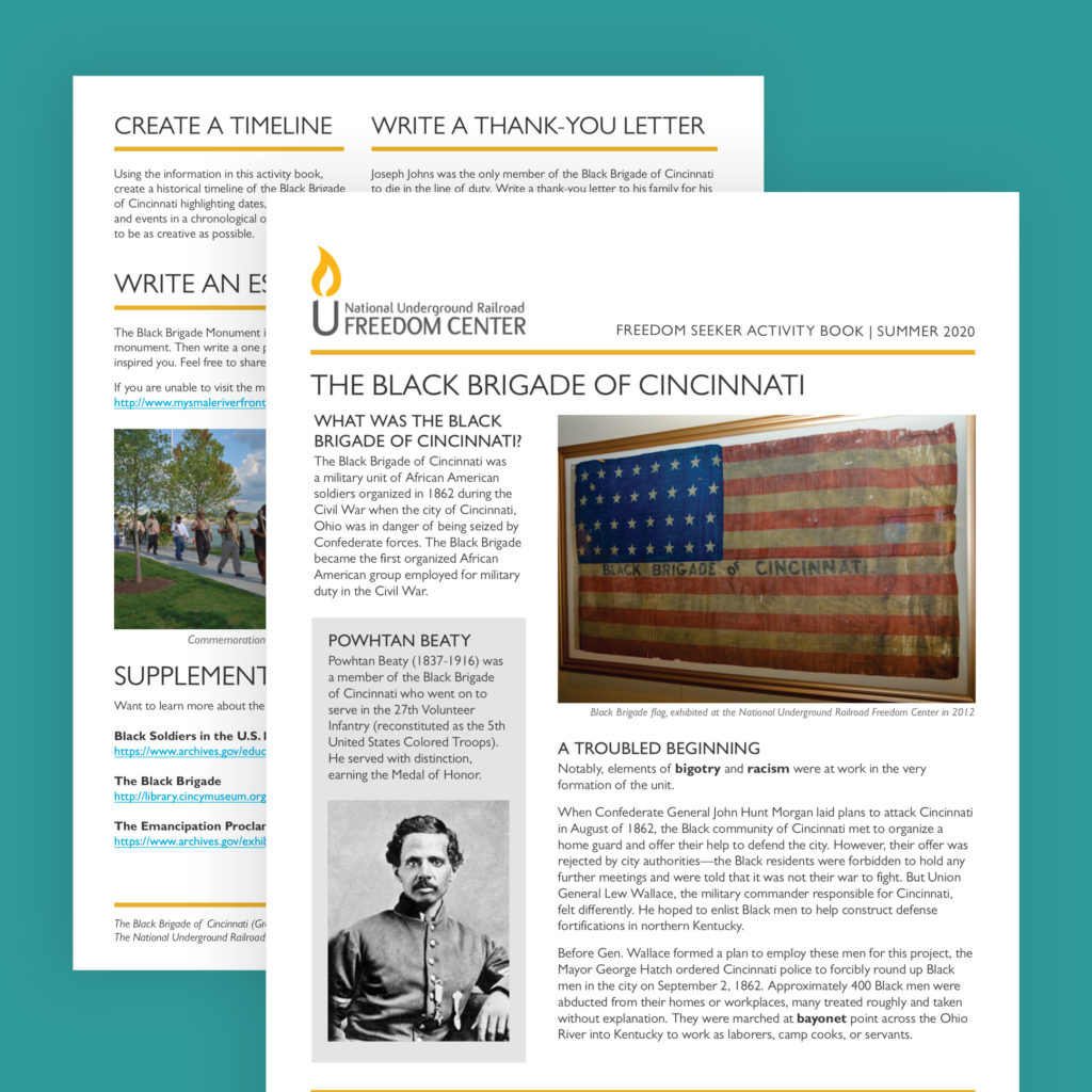 Online Learning Resources – National Underground Railroad Freedom Center
